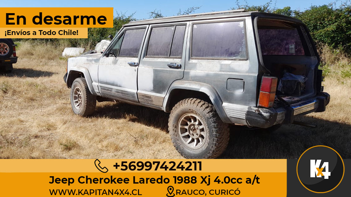 Jeep Cherokee Laredo 1988 Xj 4.0cc a/t – kapitan4x4