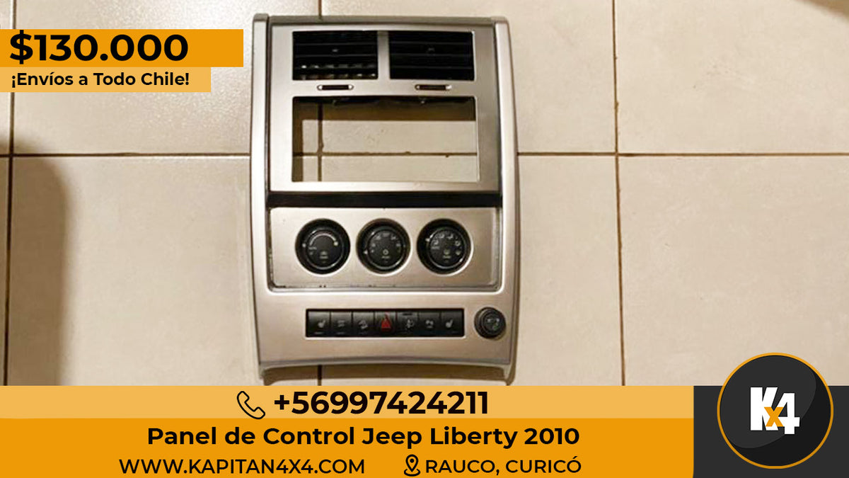 Panel de Control Jeep Liberty 2010 – kapitan4x4